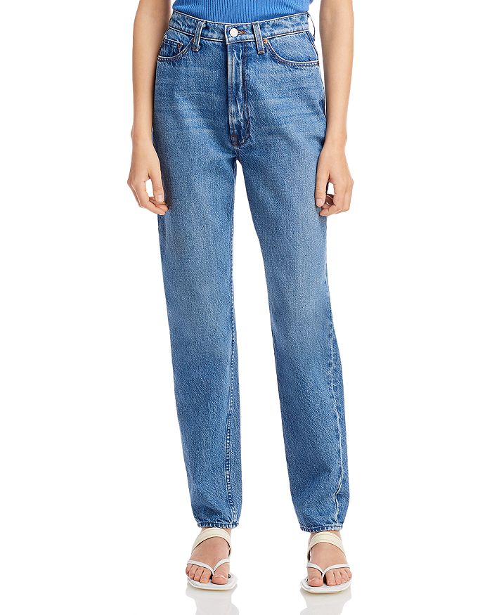 MOTHER SNACKS! High Waisted Straight Leg Twizzy Skimp Jeans in ...