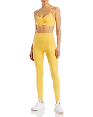 All Access Strappy Low-Impact Sports Bra & Center Stage Pocket Leggings ...