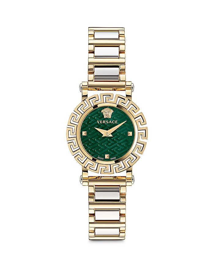 Versace Greca Glam Watch, 30mm | Bloomingdale's