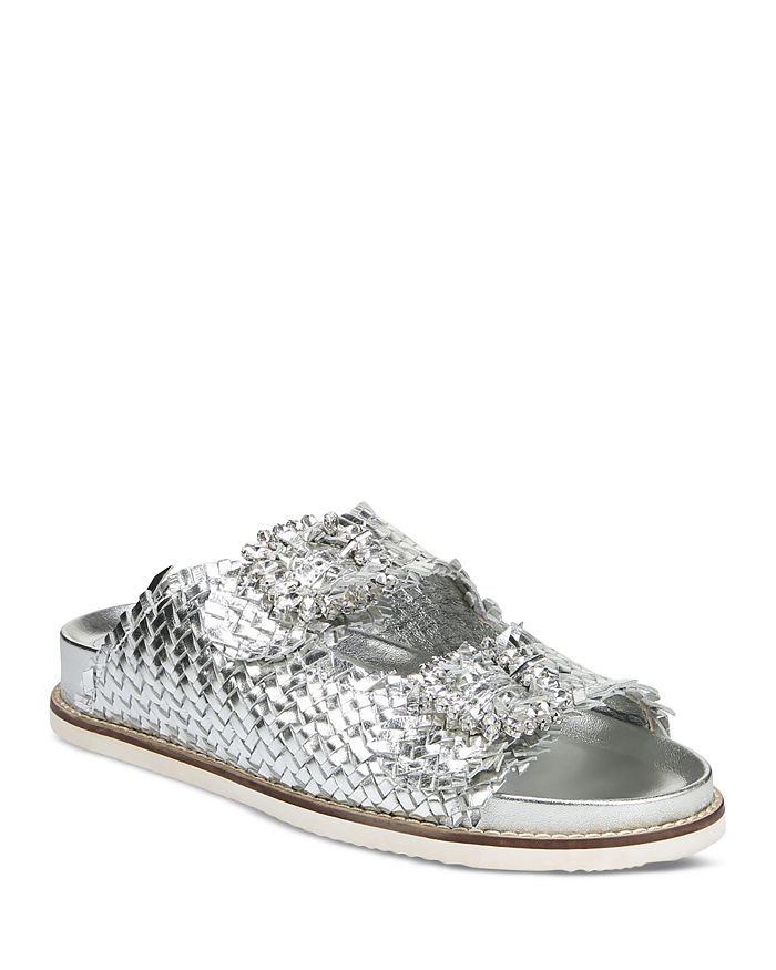 Sam Edelman Women's Oaklyn Woven Slides | Bloomingdale's