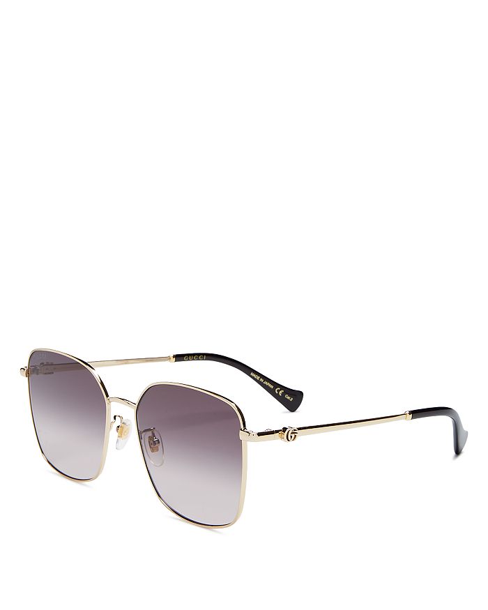 Gucci Square Sunglasses, 58mm | Bloomingdale's