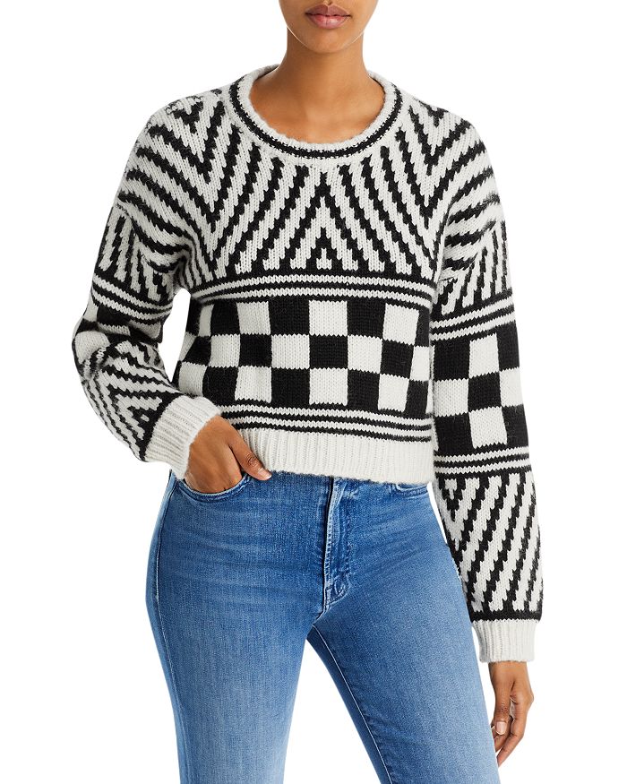 MOTHER The Itsy Printed Sweater | Bloomingdale's