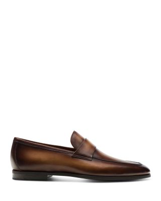 Click here for Magnanni Mens Heros Apron Toe Loafers - Exclusive prices