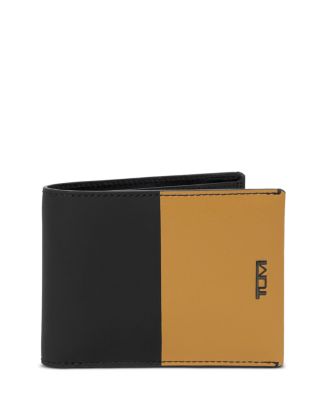 Tumi Two Tone Leather Double Billfold Wallet | Bloomingdale's