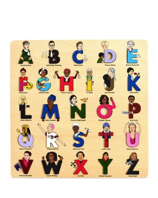 Alphabet Legends Lady Legends Wooden Alphabet Puzzle - Ages 3-6 ...