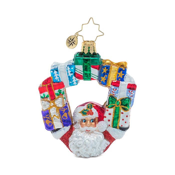 Christopher Radko Ring Of Delights Santa Ornament | Bloomingdale's