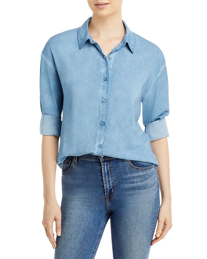 Cupio Button Front Shirt | Bloomingdale's