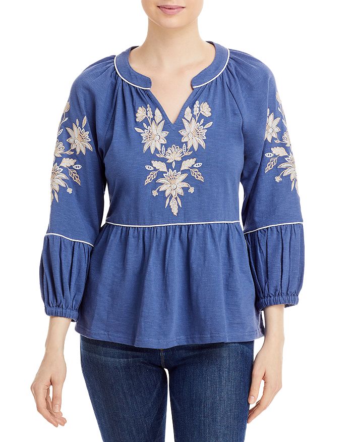 Cupio Embroidered Top | Bloomingdale's Cupio Embroidered Top | Bloomingdale's