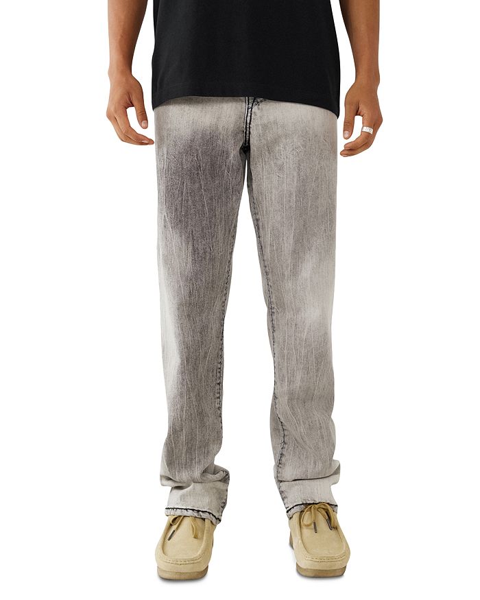 True Religion Ricky Flap Super T Jeans in Antwerp Gray | Bloomingdale's