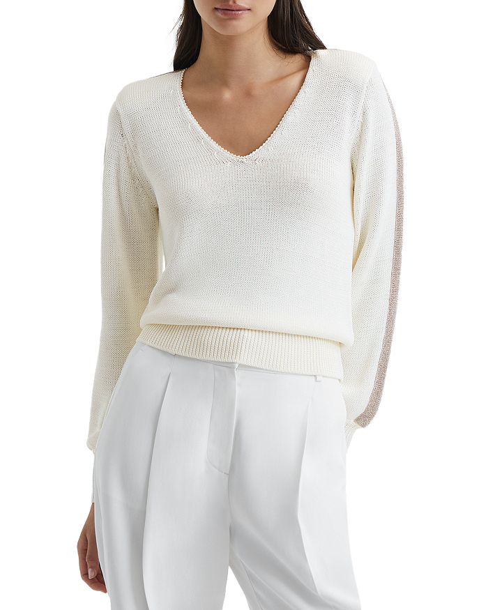 REISS Tara Color Blocked Sweater | Bloomingdale's