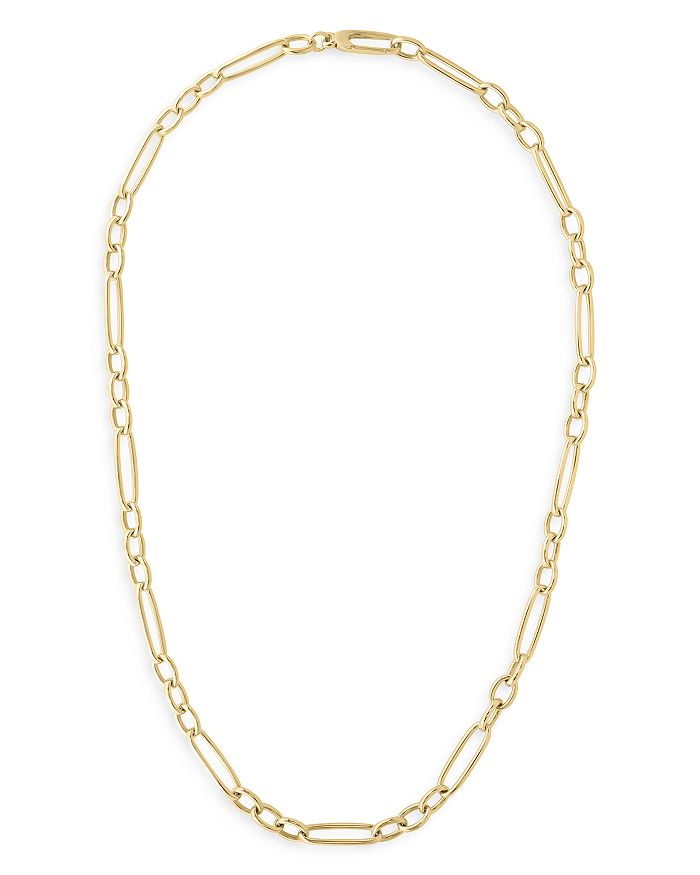 Roberto Coin 18K Yellow Gold Figaro Link Chain Necklace, 18 ...