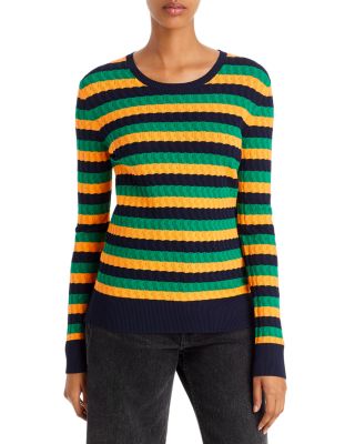 Jason Wu Collection Jason Wu Striped Crewneck Sweater | Bloomingdale's