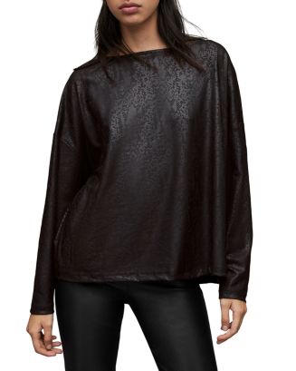 ALLSAINTS Rita Snake Printed Tee | Bloomingdale's