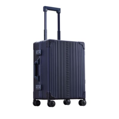 Aleon 21 Aluminum Carry On Spinner Suitcase