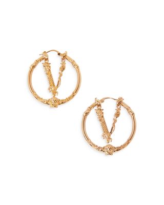 Versace v earrings store