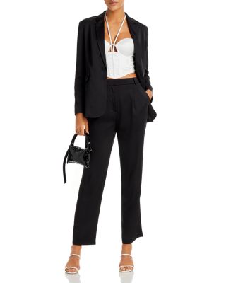 AQUA Halter Bustier Top - 100% Exclusive | Bloomingdale's