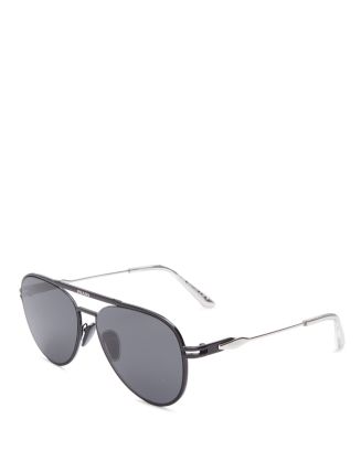 Prada Aviator Sunglasses, 57mm | Bloomingdale's