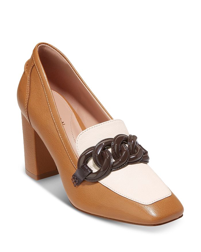 Cole Haan Women's Chrystie Chain Loafer Pumps | Bloomingdale's