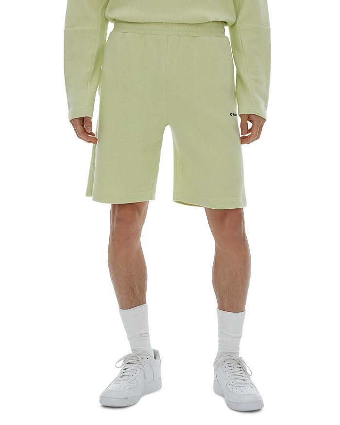 Helmut Lang Ribbed Brushed Shorts | Bloomingdale's