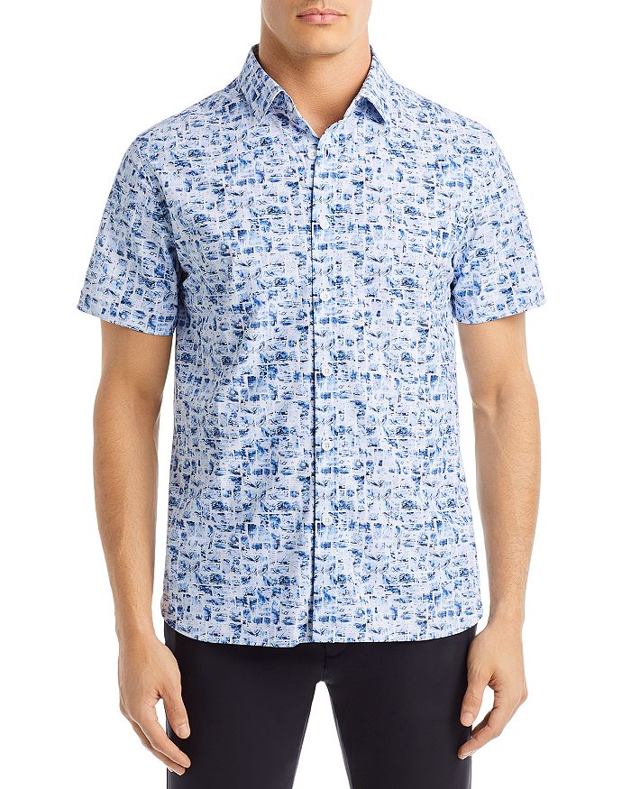 Robert Graham Maddox Abstract Print Classic Fit Shirt | Bloomingdale's