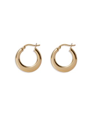Argento Vivo Small Hoop Earrings in 18K Gold-Plated Sterling Silver ...