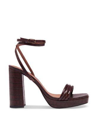 ba&sh Women's Cianna Ankle Strap Platform High Heel Sandals ...