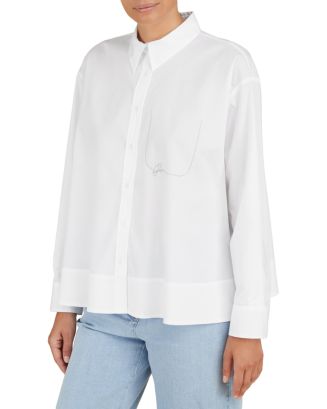 Peserico Logo Embellished Shirt | Bloomingdale's