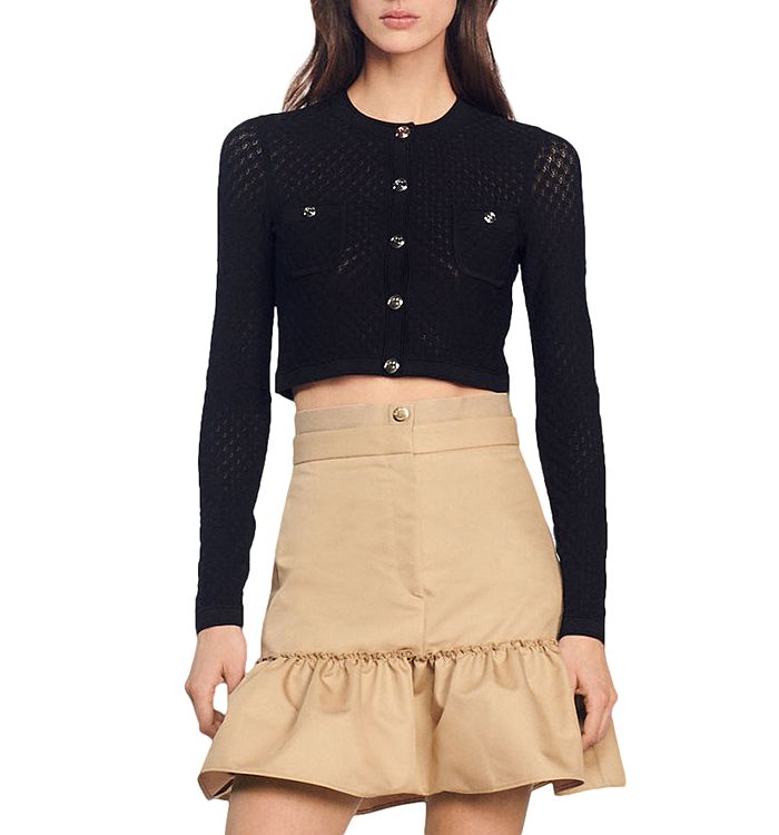 Sandro Auvent Cardigan Sweater | Bloomingdale's