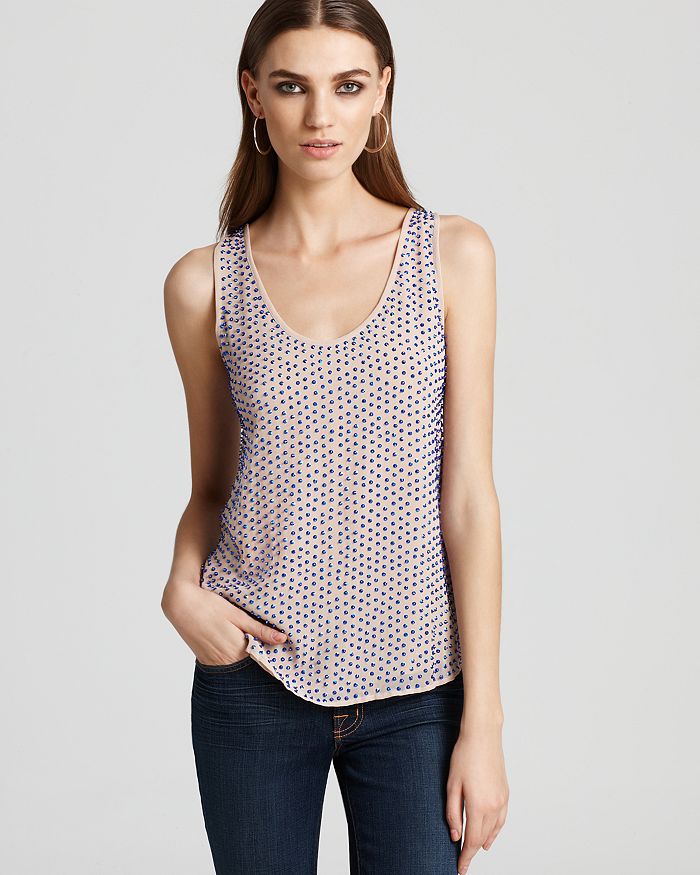 FRENCH CONNECTION Top - Sunspark Embellished | Bloomingdale's
