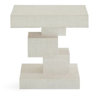 Jonathan Adler Cubist Raffia Side Table | Bloomingdale's