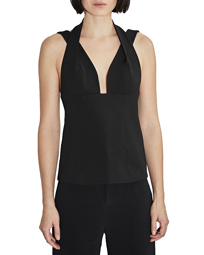 Et Ochs Rylee Plunging Neck Top | Bloomingdale's