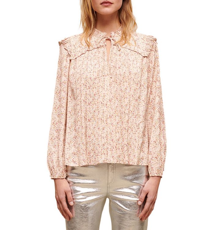 Maje Lipletto Peasant Blouse | Bloomingdale's