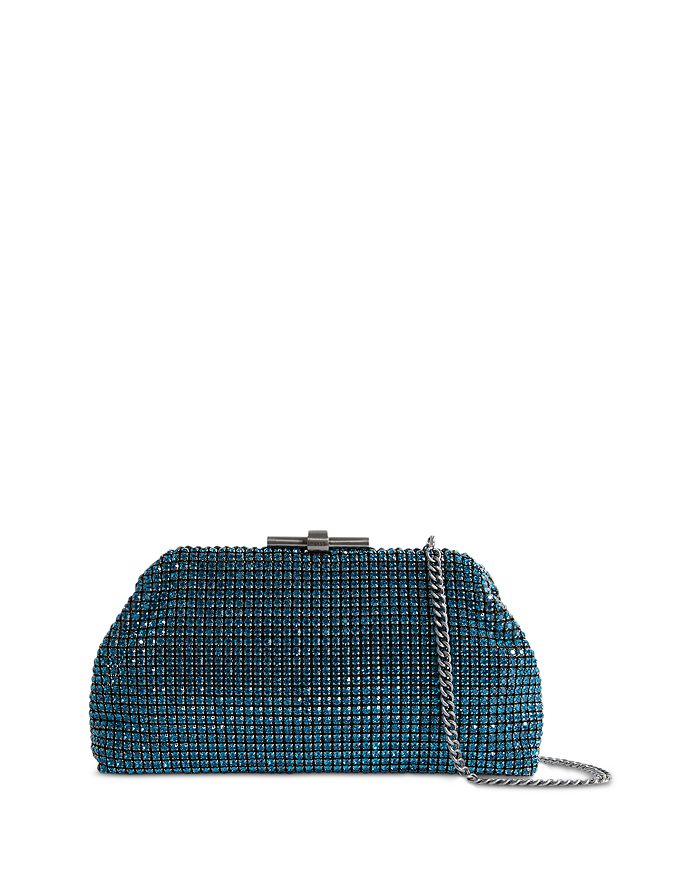 REISS Adaline Crystal Clutch | Bloomingdale's