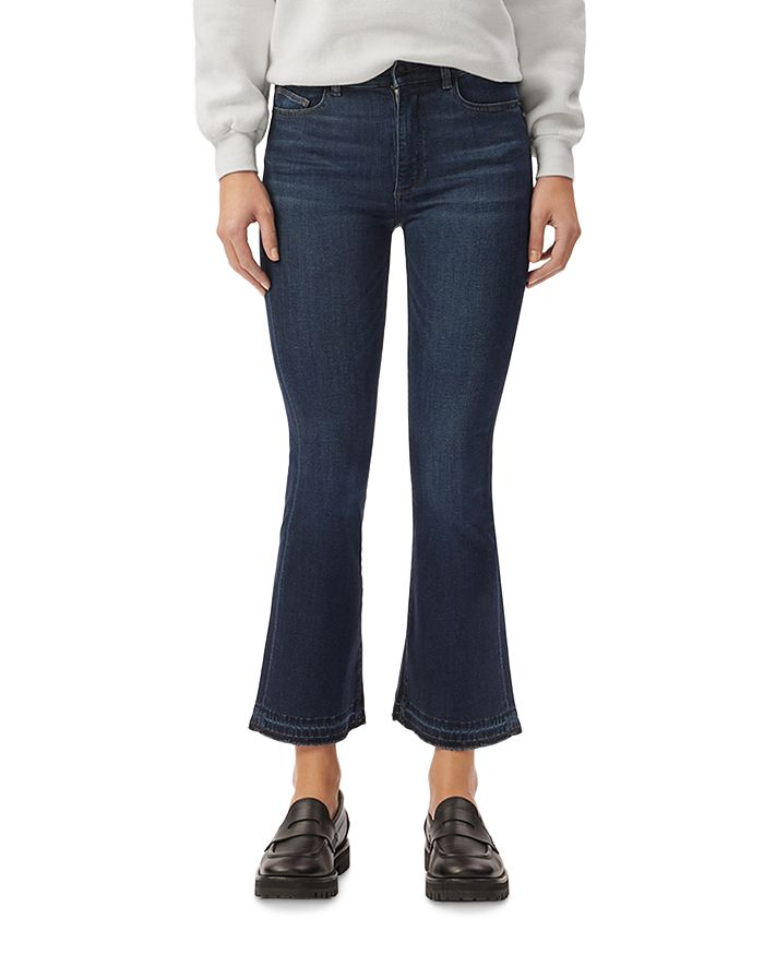 DL1961 Bridget High Rise Bootcut Instasculpt Jeans in Dark Indigo ...
