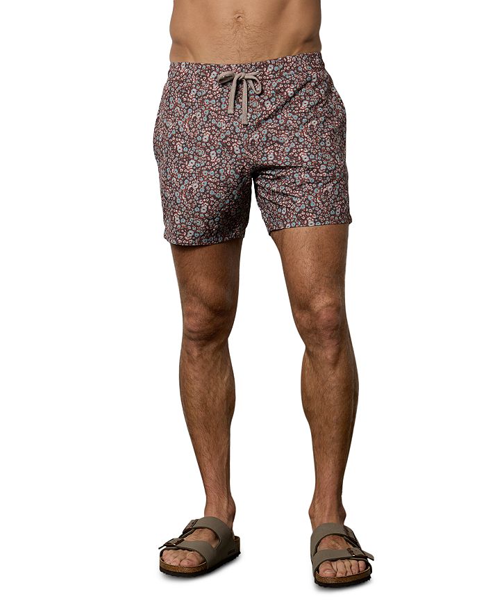 Velvet by Graham & Spencer Ricardo Slim Fit Drawstring 6" Swim Trunks ...
