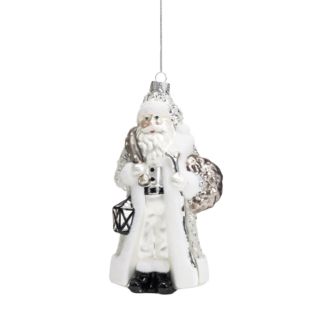 Bloomingdale's Glass Santa Ornament - 100% Exclusive | Bloomingdale's