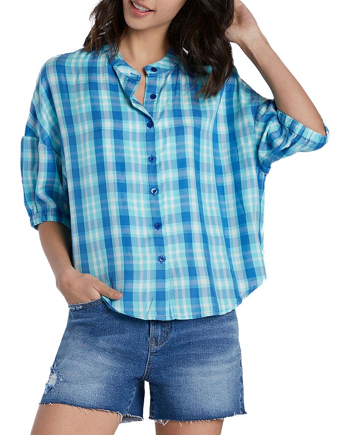 Billy T At the Top Plaid Shirt | Bloomingdale's