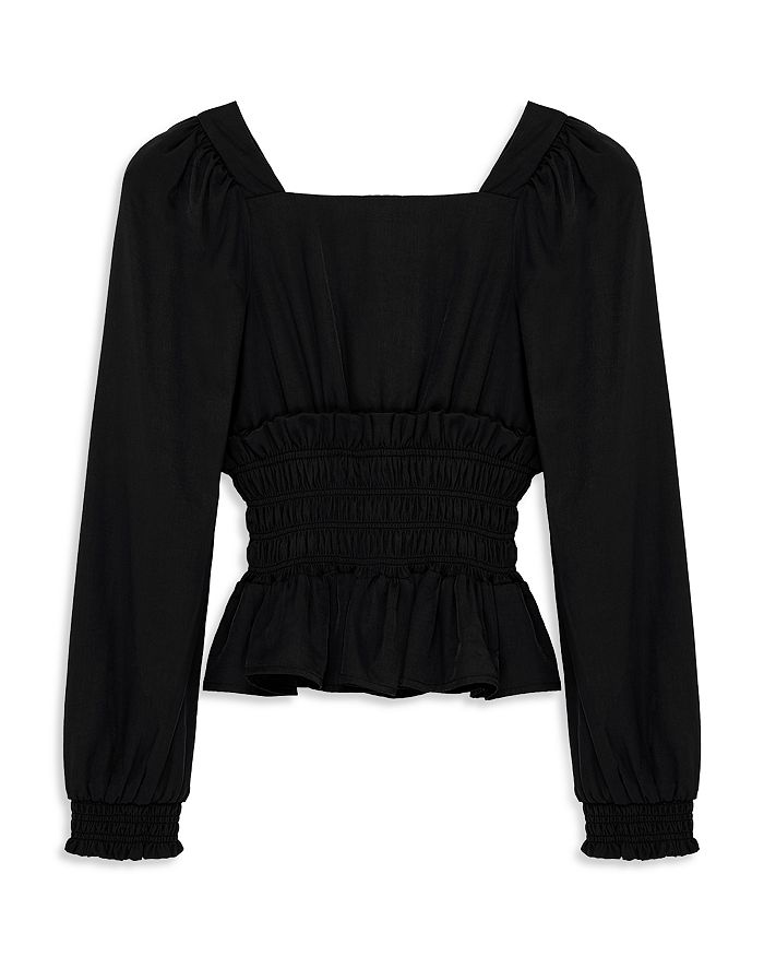 Habitual Kids Girls' Square Neck Smocked Top - Big Kid | Bloomingdale's