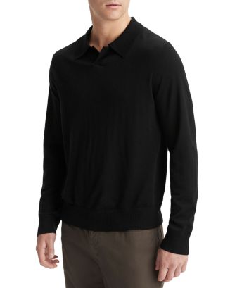 Vince Merino Wool Johnny Collar Sweater | Bloomingdale's