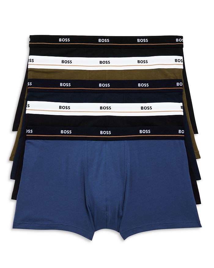 BOSS 5 Pk. Essential Trunks | Bloomingdale's