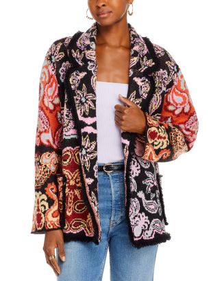 FARM Rio Sweet Mermaids Knit Jacket | Bloomingdale's