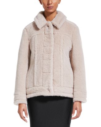 Max Mara Short Teddy Jacket | Bloomingdale's