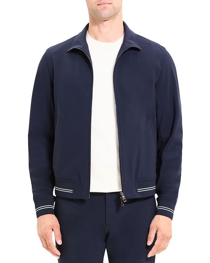 Theory Marco Precision Ponte Full Zip Jacket | Bloomingdale's