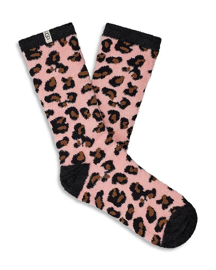 UGG® Leslie Fuzzy Crew Socks | Bloomingdale's