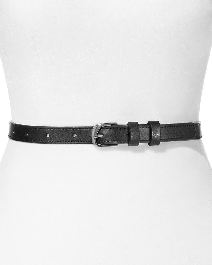 FRAME Thin Twist Buckle Belt | Bloomingdale's