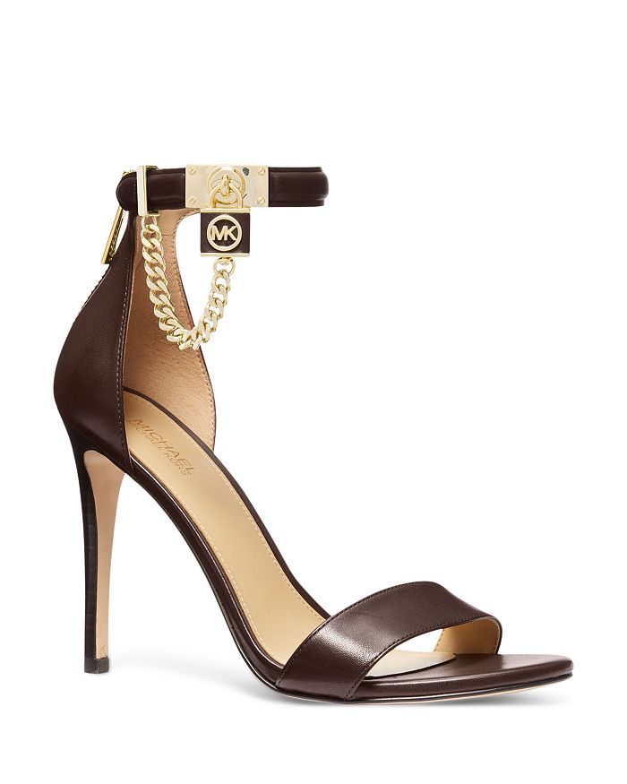 Michael Kors Michael Kors Women's Hamilton Ankle Strap High Heel ...