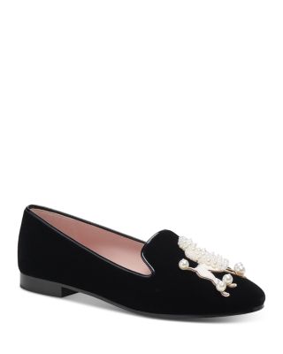 kate spade new york Women's Lounge Poodle Smoking Slipper Flats ...