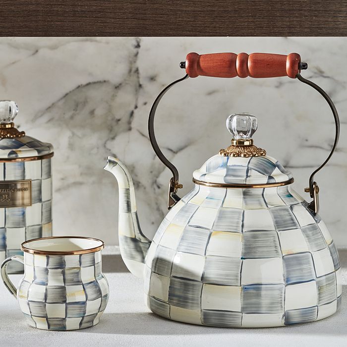 Mackenzie-Childs Sterling Check Tea Collection | Bloomingdale's