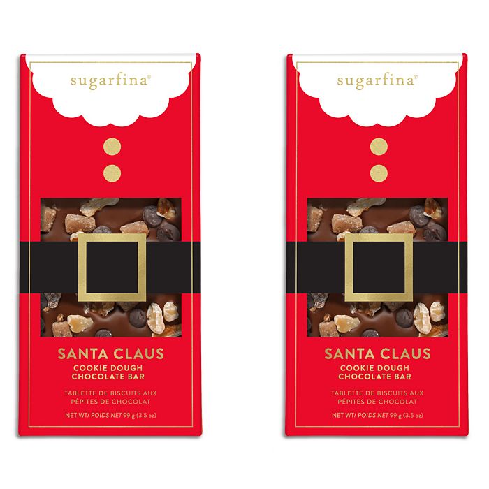 Sugarfina Santa Claus Holiday Chocolate Bars, Set of 2 | Bloomingdale's