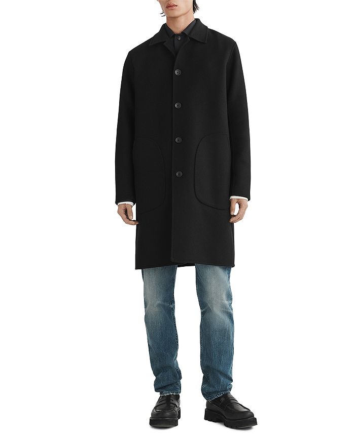 rag & bone Leon Double Face Car Coat | Bloomingdale's